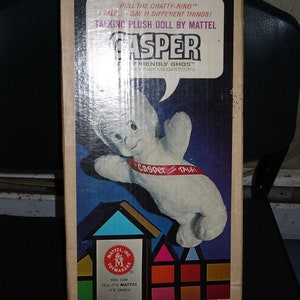 Vintage Mattel 1960s "casper the Friendly Ghost" Talking Doll in ...