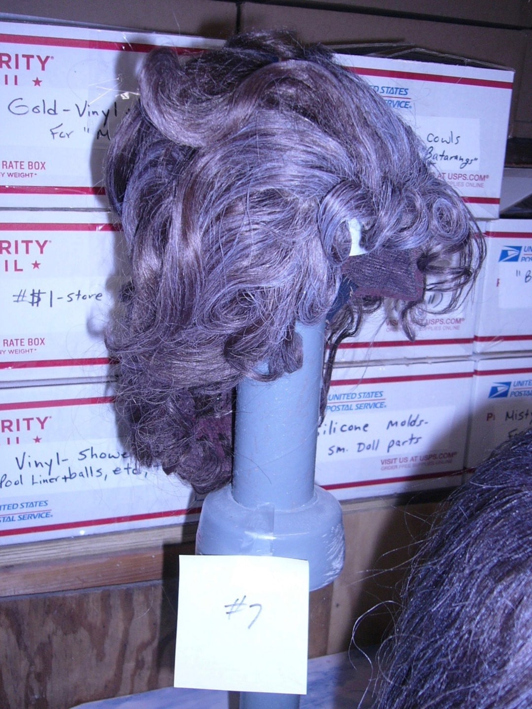 Vintage Used Un-styled Theatrical Stage Lace Front Lady Wigs - Etsy