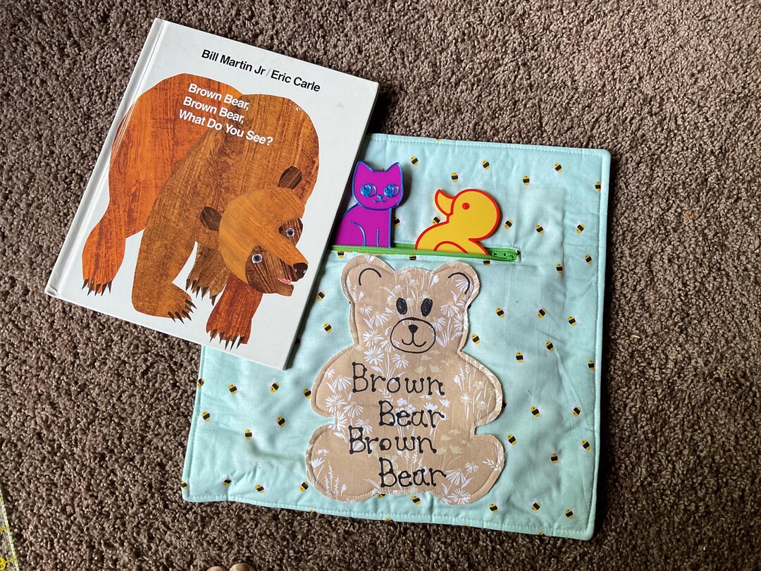 Brown Bear Brown Bear Play and Learn Mat - Etsy