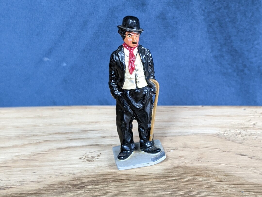Charlie Chaplin Miniature Lead Figure - Etsy
