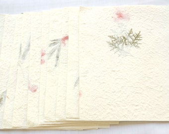 Pressed paper | Etsy