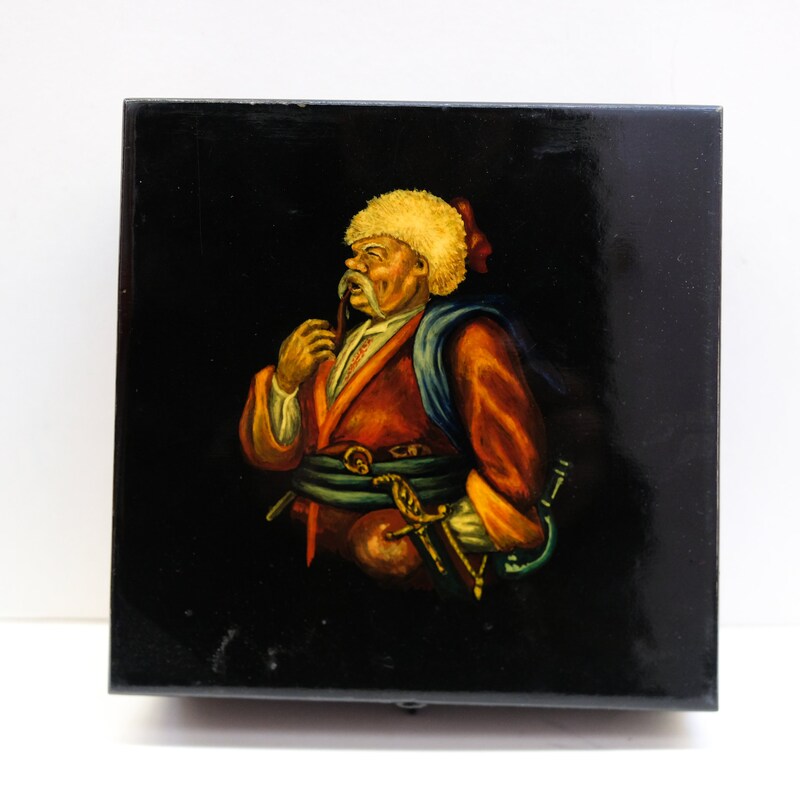 Russian Lacquer Box - Etsy