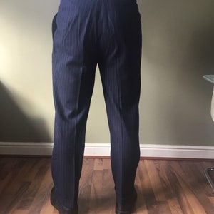 Mens Chalkstripe CC41 Flannel Three Piece Suit ( Reproduction) - Etsy