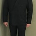Mens Double Breasted Black CC41 Pinstripe Suit ( Reproduction) - Etsy
