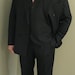 Mens Double Breasted Black CC41 Pinstripe Suit ( Reproduction) - Etsy