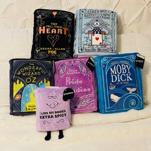 Wizard of Oz Classics Punchkins Book Plushie Throw Pillow | Cozy Reader ...