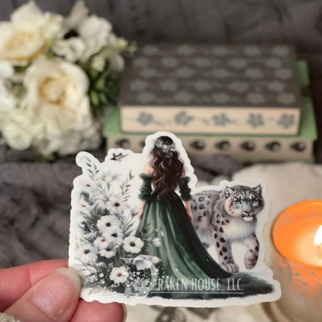 Throne of Glass Watercolor Lysandra | Ghost Leopard | Shifter | TOG ...