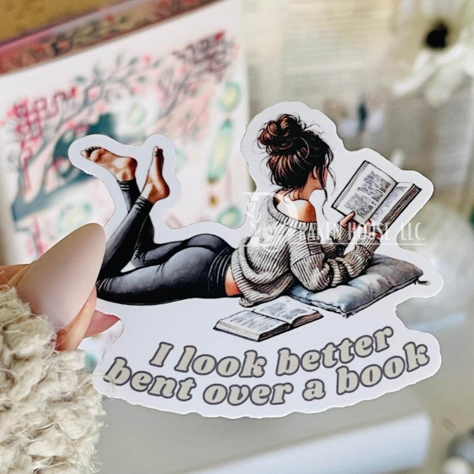 I Look Better Bent Over a Book | Bookish | Spicy | Book Lover | Kindle ...