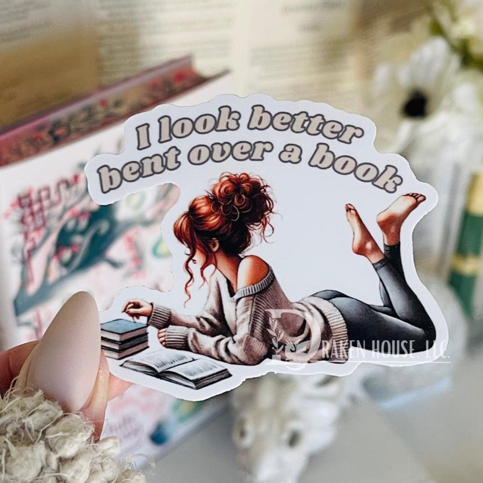 I Look Better Bent Over a Book | Bookish | Spicy | Book Lover | Kindle ...