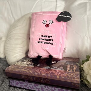 Punchkins Historical Romance Book Plushie Pillow | Jane Austin ...