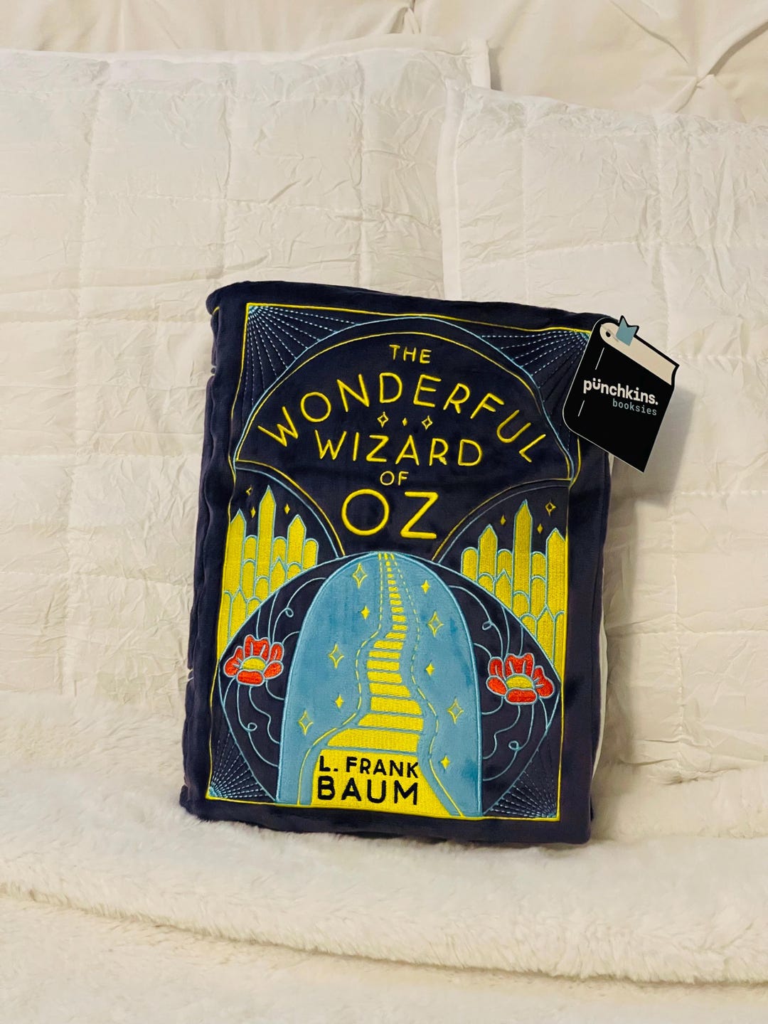 Wizard of Oz Classics Punchkins Book Plushie Throw Pillow | Cozy Reader ...