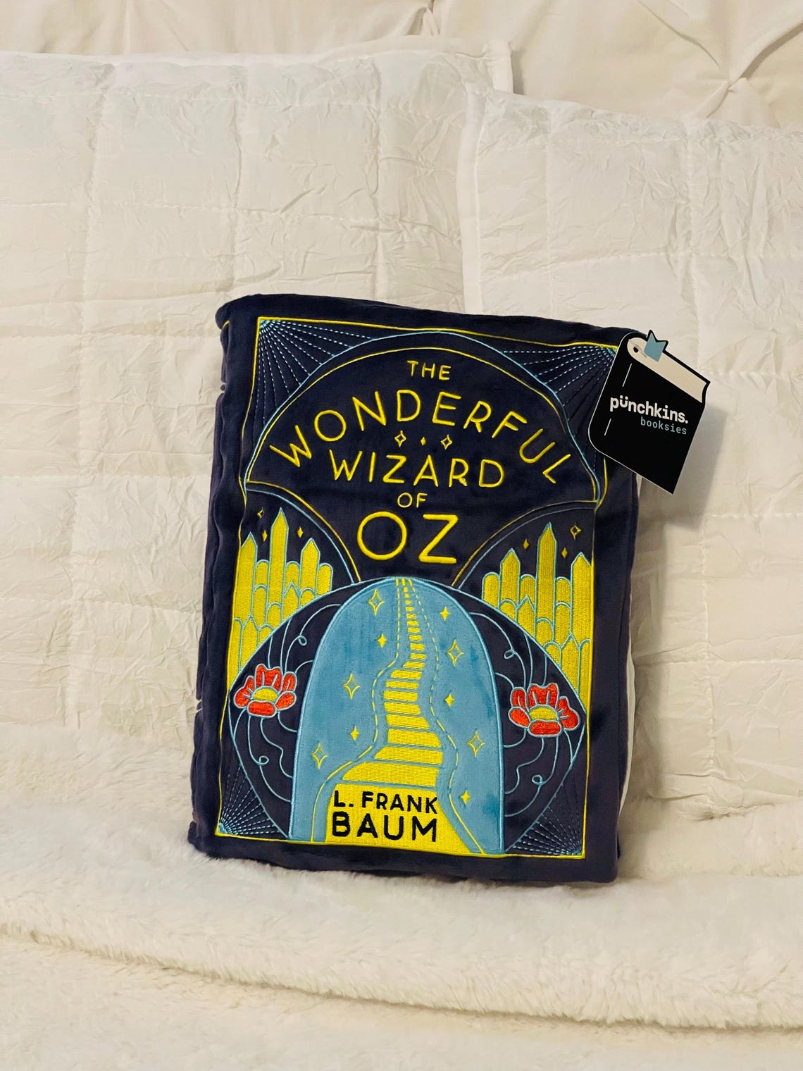 Wizard of Oz Classics Punchkins Book Plushie Throw Pillow | Cozy Reader ...