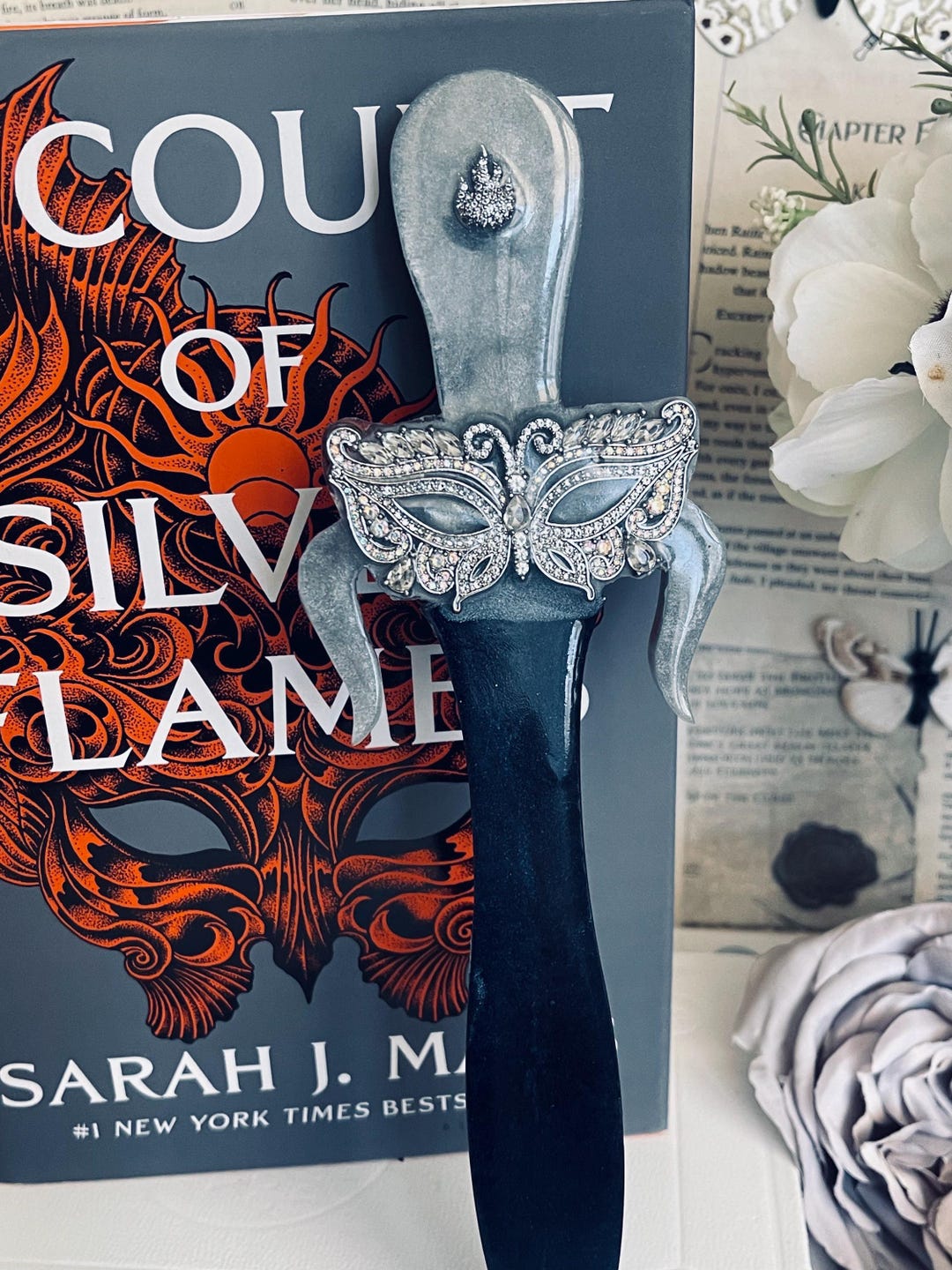 A Court of Silver Flames Inspired Nesta's Dagger | Lady Death | Cassian ...