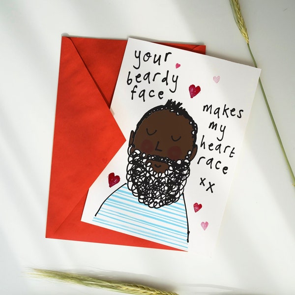 Beard Card - Etsy