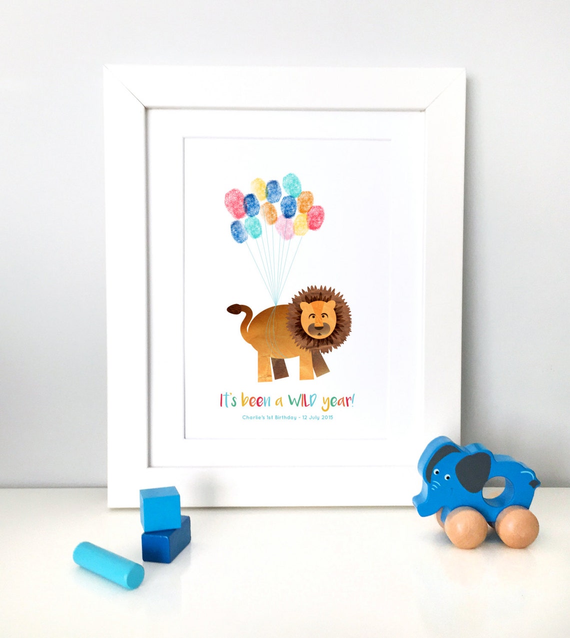 Personalised / Customised First Birthday Party Print - Etsy UK