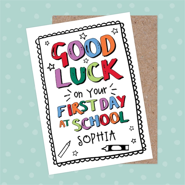 Back to School Cards - Etsy