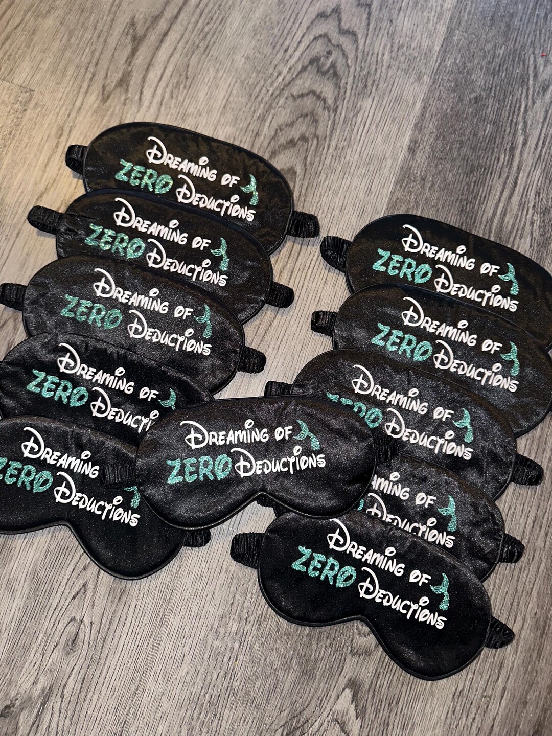 Zero Deductions Eye Mask, Hit Zero, Gifts for Cheerleaders, the ONE ...