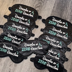 Zero Deductions Eye Mask, Hit Zero, Gifts for Cheerleaders, the ONE ...