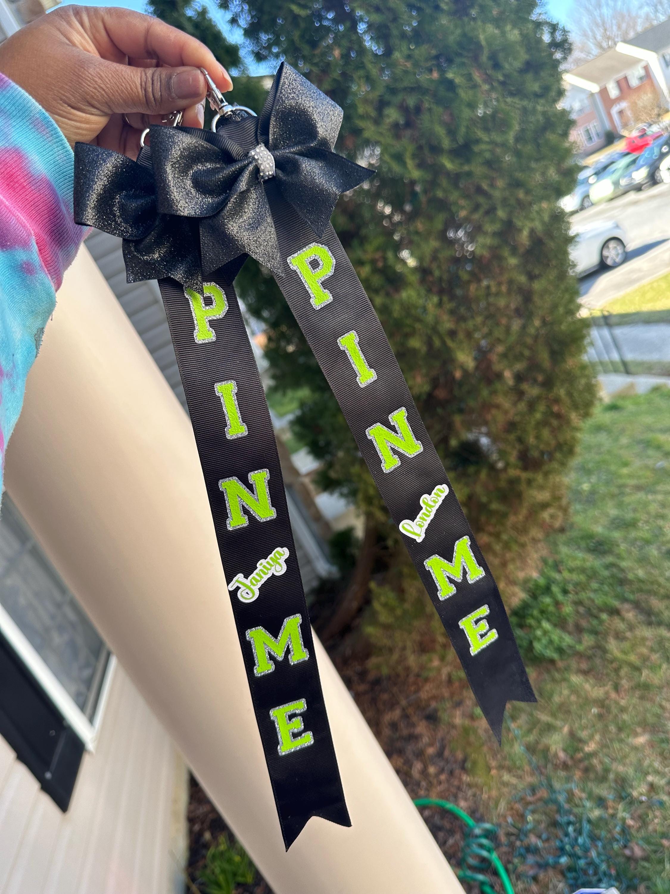 Pin Me Ribbon, Pin Me Cheer, Pin Me Cheer Ribbon, Cheer, Cheerleader ...