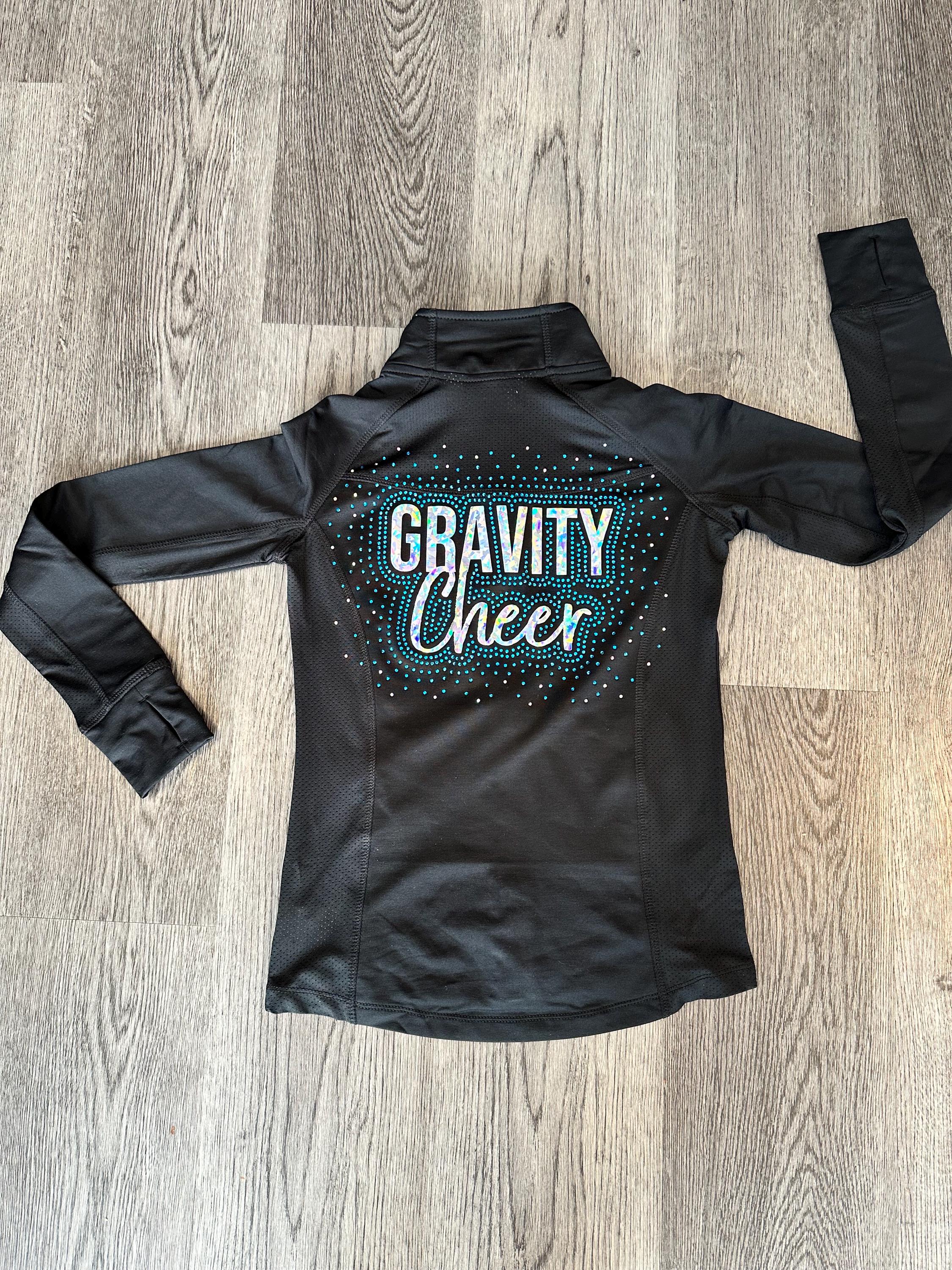 CUSTOM Rhinestone Warm up Jacket, Cheer Warm Ups, Cheer, Cheerleader ...