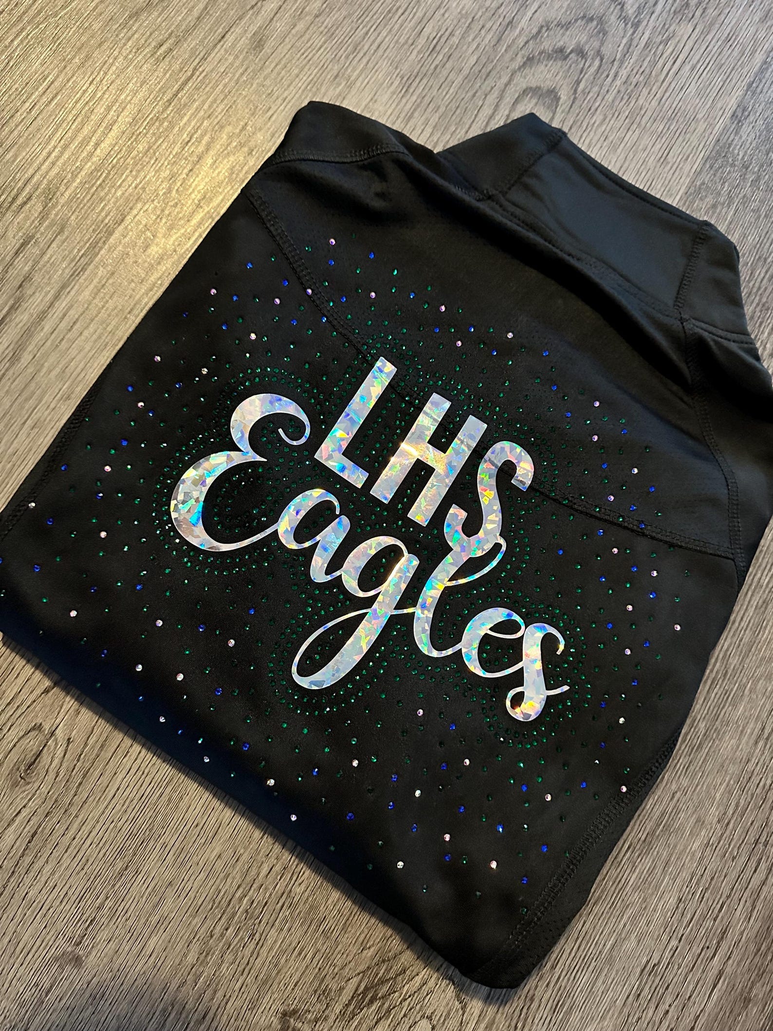 CUSTOM Rhinestone Warm up Jacket, Cheer Warm Ups, Cheer, Cheerleader ...