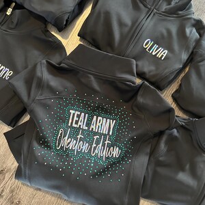 CUSTOM Rhinestone Warm up Jacket, Cheer Warm Ups, Cheer, Cheerleader ...