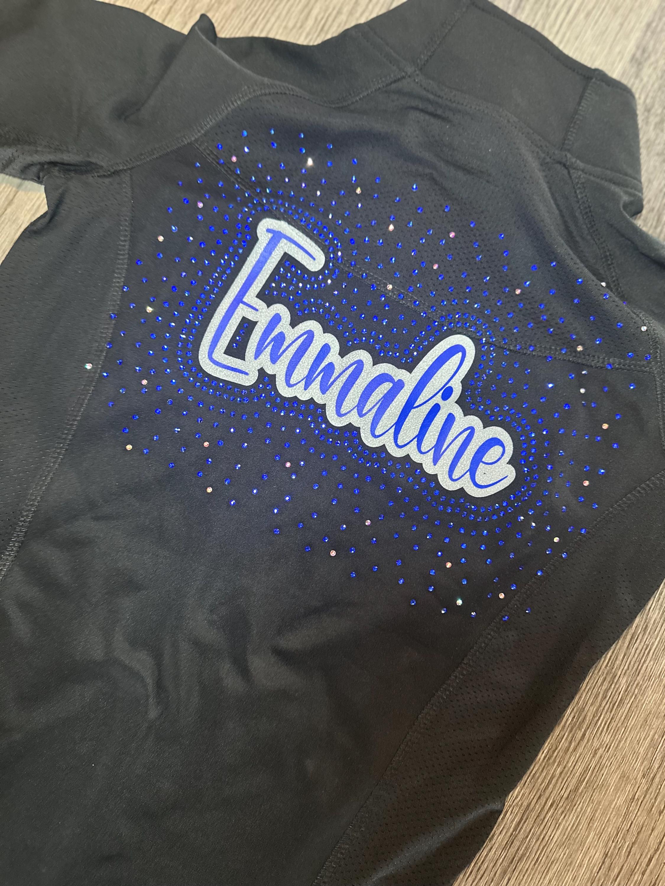 CUSTOM Rhinestone Warm up Jacket, Cheer Warm Ups, Cheer, Cheerleader ...