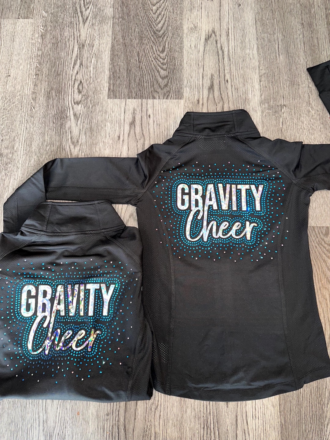 CUSTOM Rhinestone Warm up Jacket, Cheer Warm Ups, Cheer, Cheerleader ...