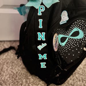 Pin Me Ribbon, Pin Me Cheer, Pin Me Cheer Ribbon, Cheer, Cheerleader ...