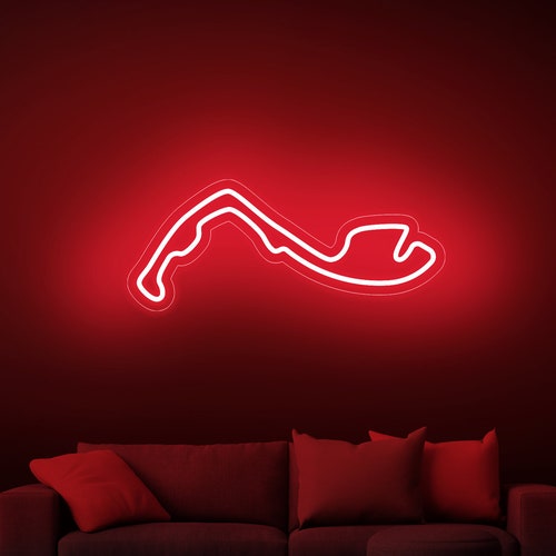 Nürburgring Nordschleife Neon F1 Track Sign Custom Race Neon - Etsy