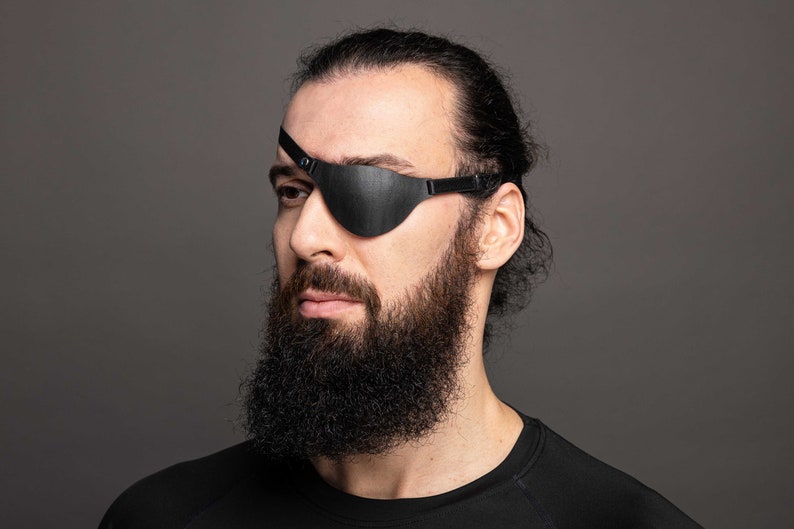 Leather Eye Patch for Man - Etsy