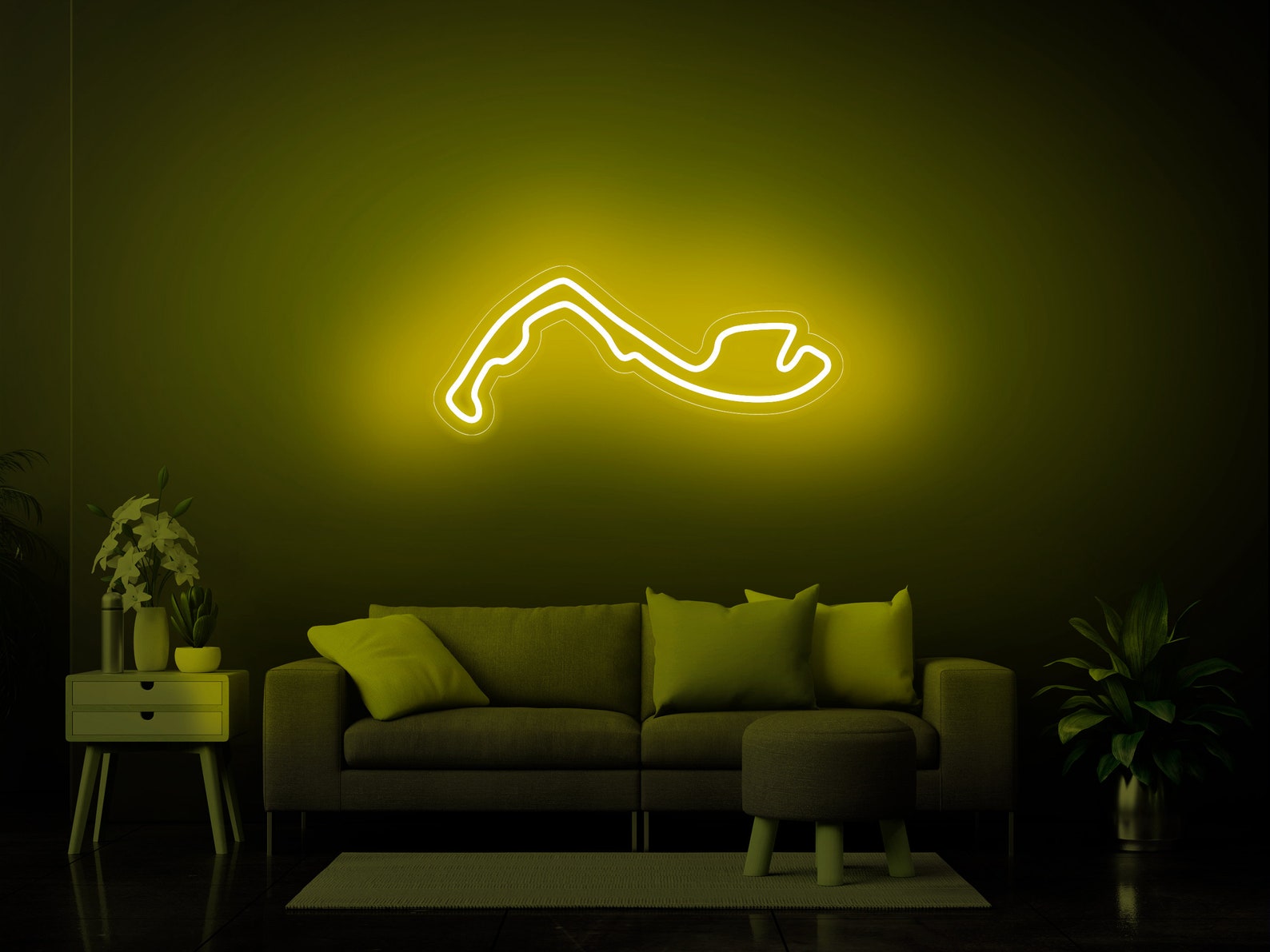 Neon F1 Track Sign Custom Neon Sign Formula One Neon Sign - Etsy