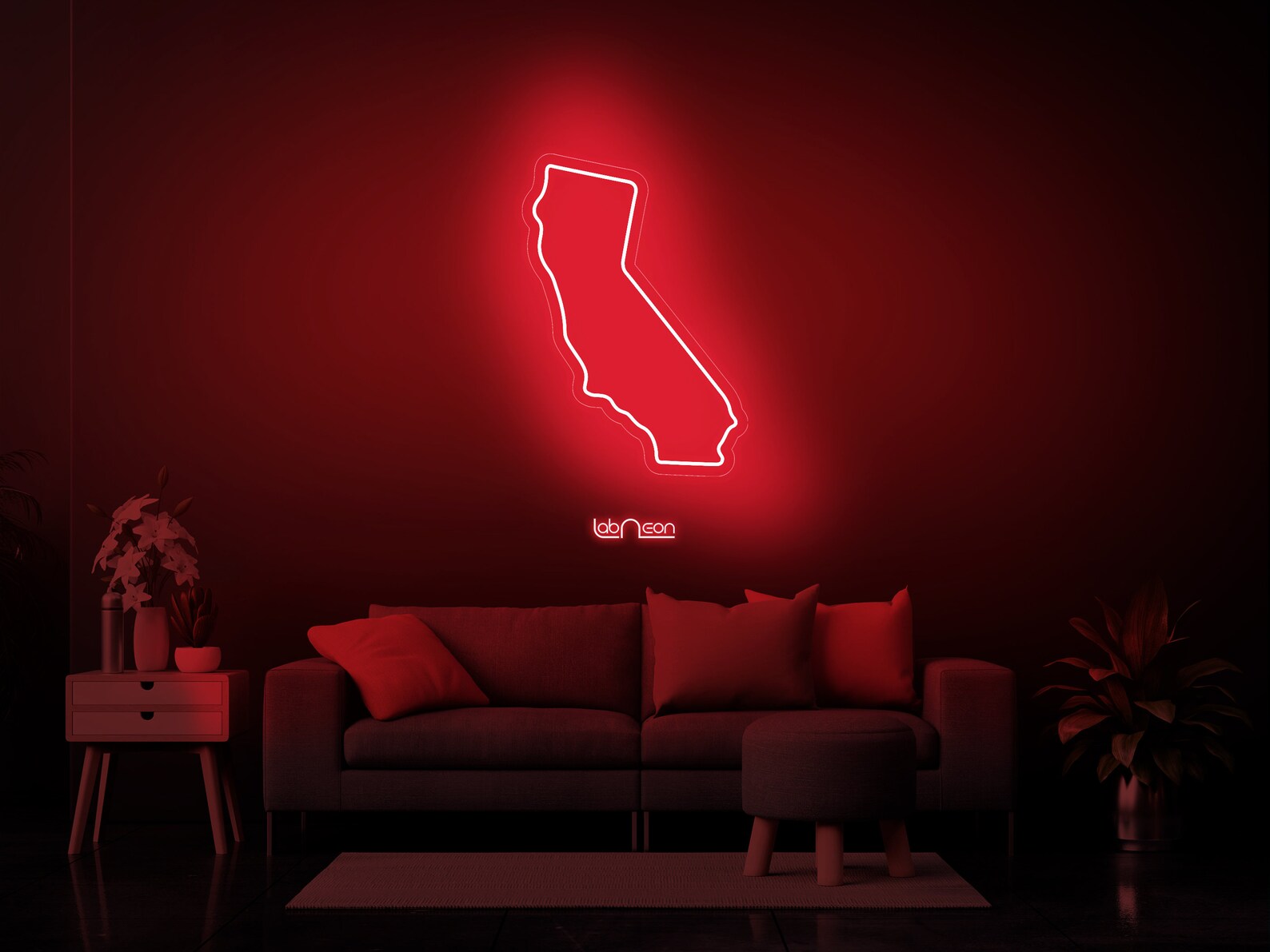 State of California Neon Sign California LED Neon Sign - Etsy