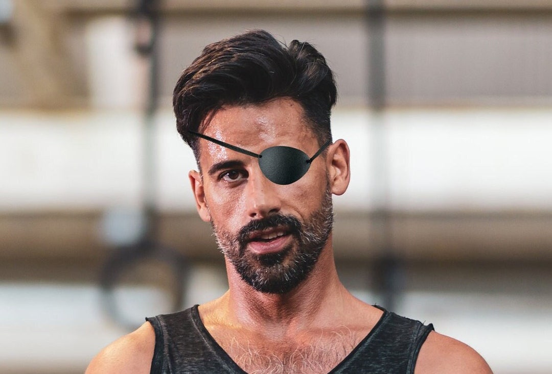Leather Eye Patch for Man - Etsy