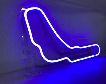 F1 Neon Track Sign - Etsy