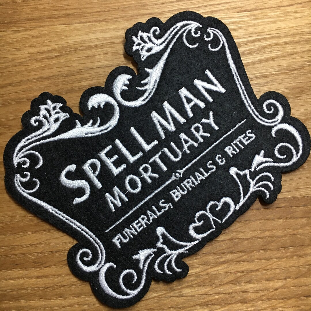 Spellman Mortuary Funerals Burials & Rites Patch 11 X 9 - Etsy