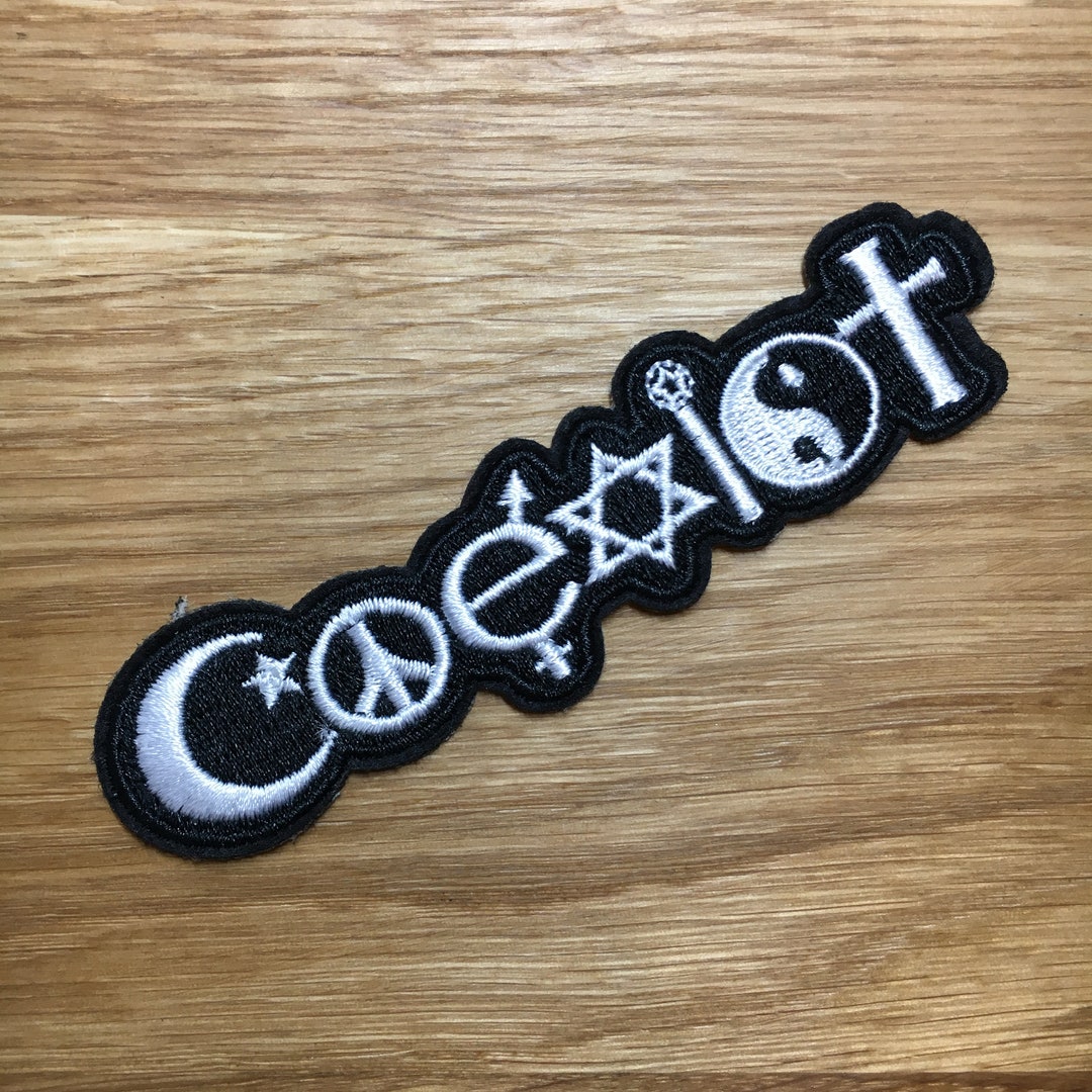 COEXIST Patch 10.5 Cm X 2 Cm for Ironing Tolerance Religion - Etsy UK