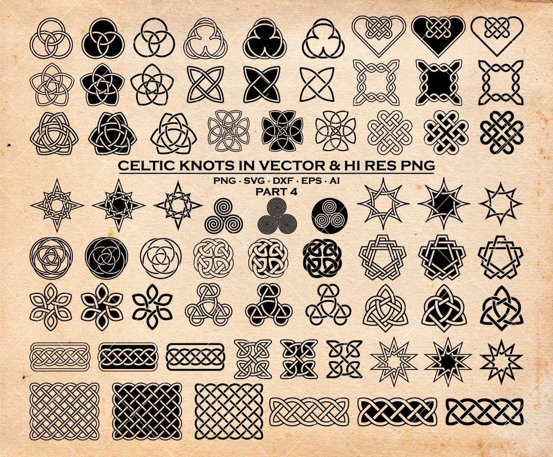 Celtic Knots SVG Cut Files Celtic SVG Cut Files, Celtic Clipart, Celtic ...