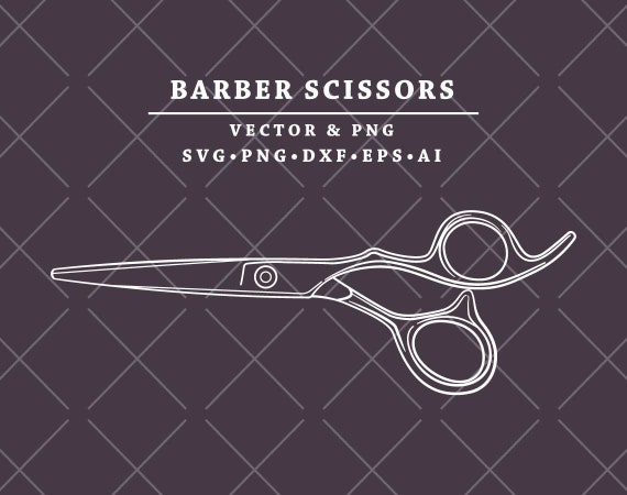 Barber Scissors Vector