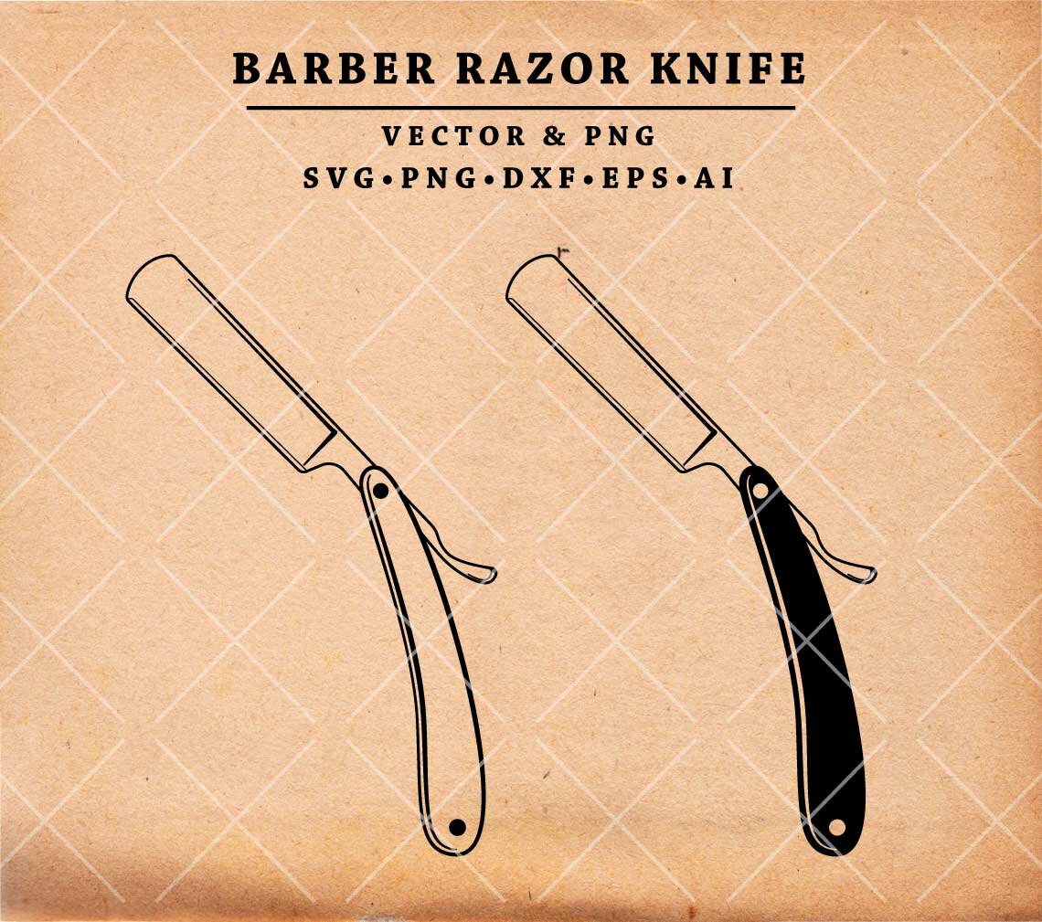 Barber Straight Razor Png