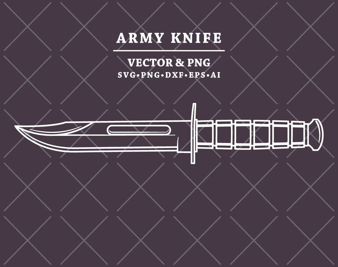 Knife SVG, Military Knife SVG PNG, Military Army Knife Cut Files for ...