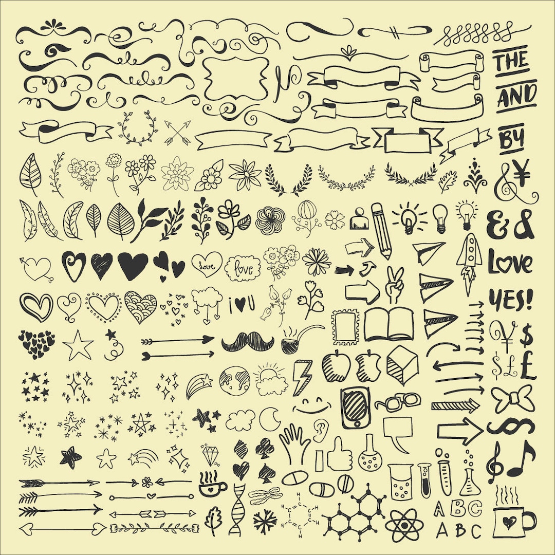 Hand Drawn Scribble, Sketch, Drawing, Doodle Clipart Clip Art PNG ...