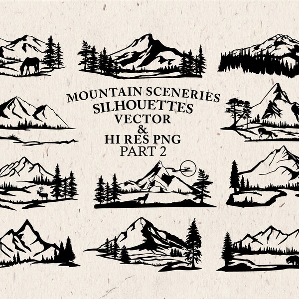 Mountain Scenery - Etsy