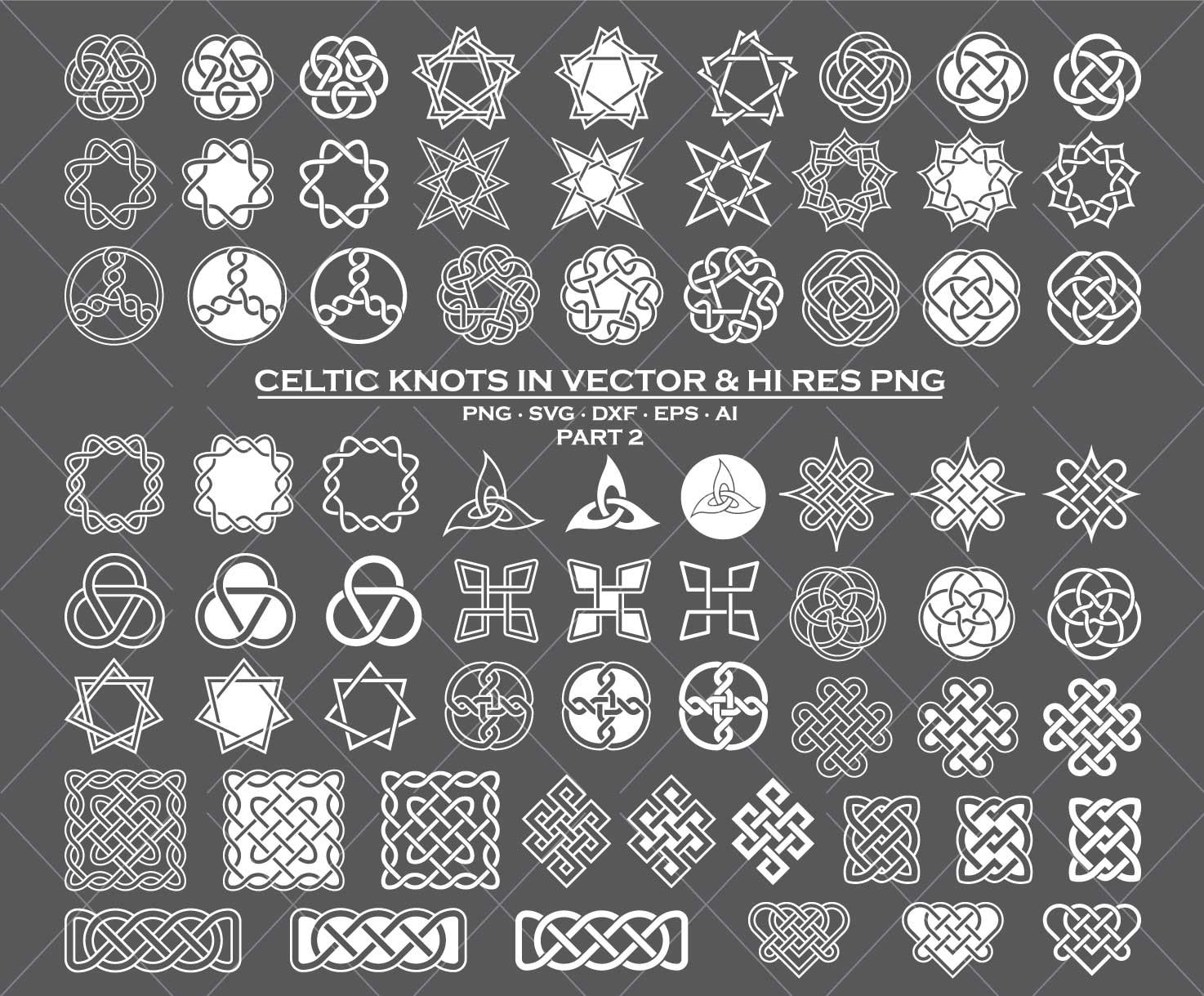 Celtic Knots SVG Cut Files Celtic SVG Cut Files Celtic - Etsy UK