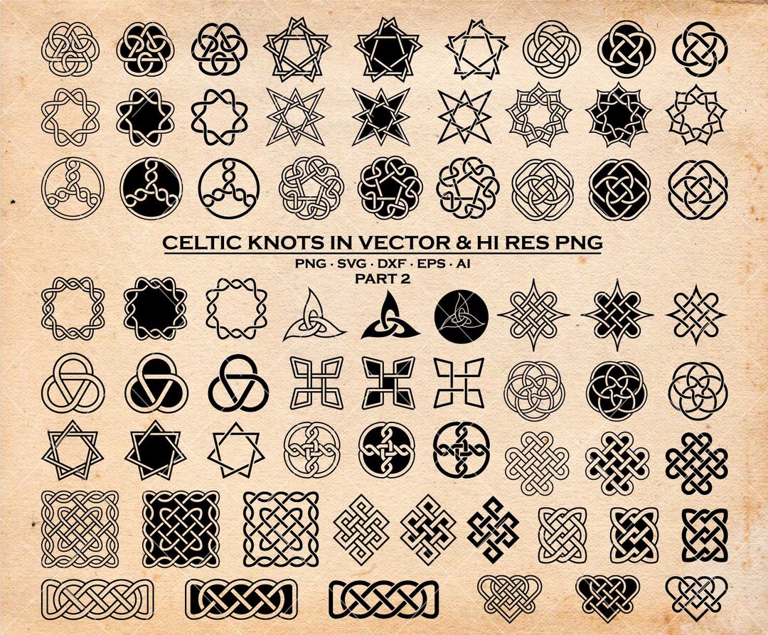 Celtic Knots SVG Cut Files - Celtic SVG Cut Files, Celtic Clipart ...