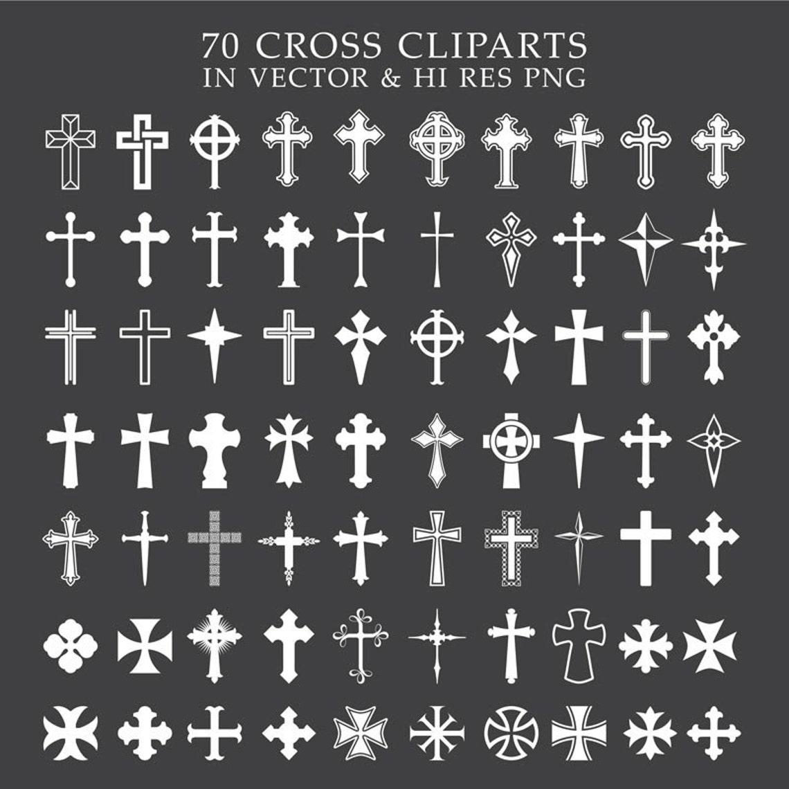 Cross SVG Cut Files, Crosses SVG Cut Files, Christian SVG Bundle - Svg ...