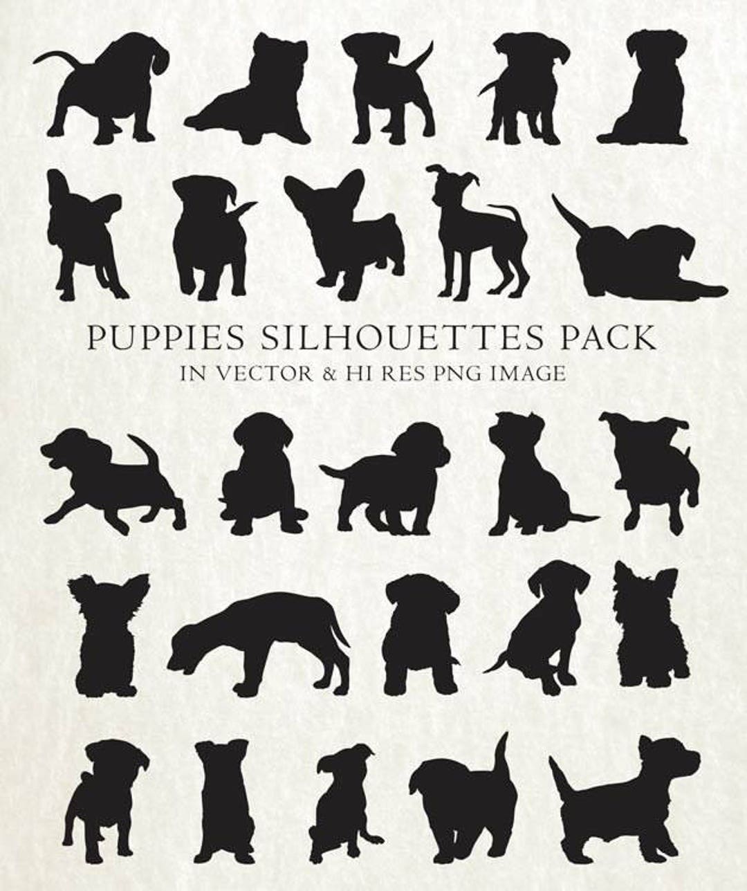 Dog SVG, Dog Puppies Puppy Dog Silhouette SVG Cut Files, Dog Clipart ...