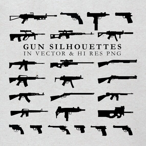 Gun Silhouette Clip Art