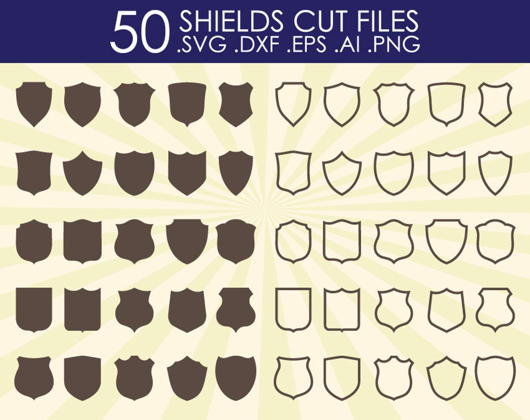 Shield SVG Cut Files, Badge SVG, Label Svg, Frame SVG Cut Files ...