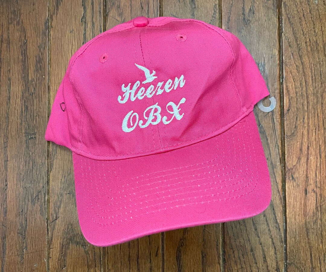 Vintage Neon Pink Minimal Unstructured OBX Pink Strapback Hat - Etsy